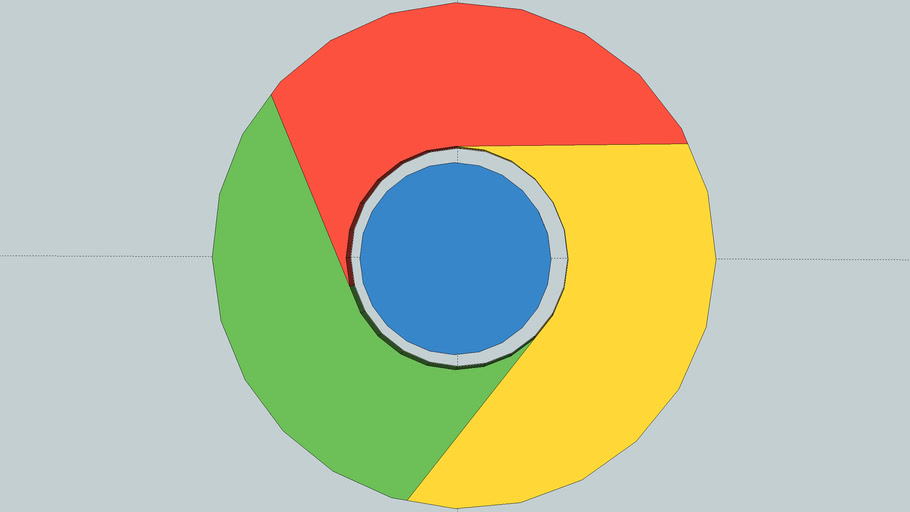 Google Chrome Logo | 3D Warehouse
