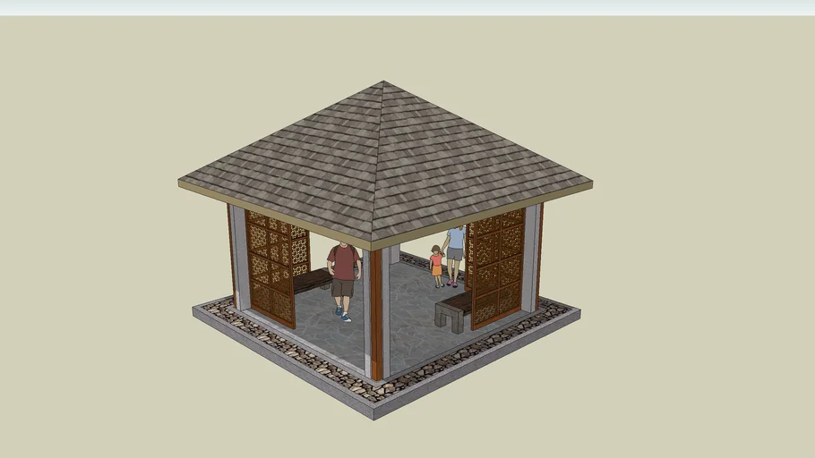 shade structure | 3D Warehouse