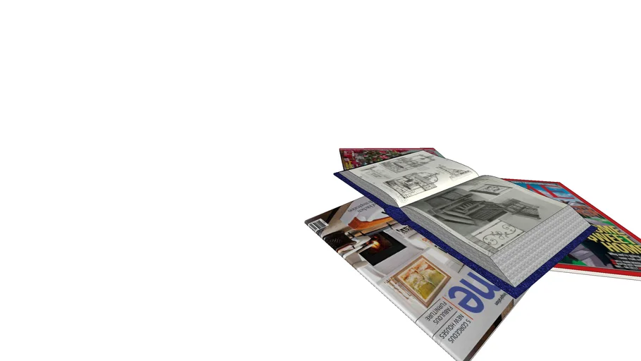 Magazines and books | 3D Warehouse