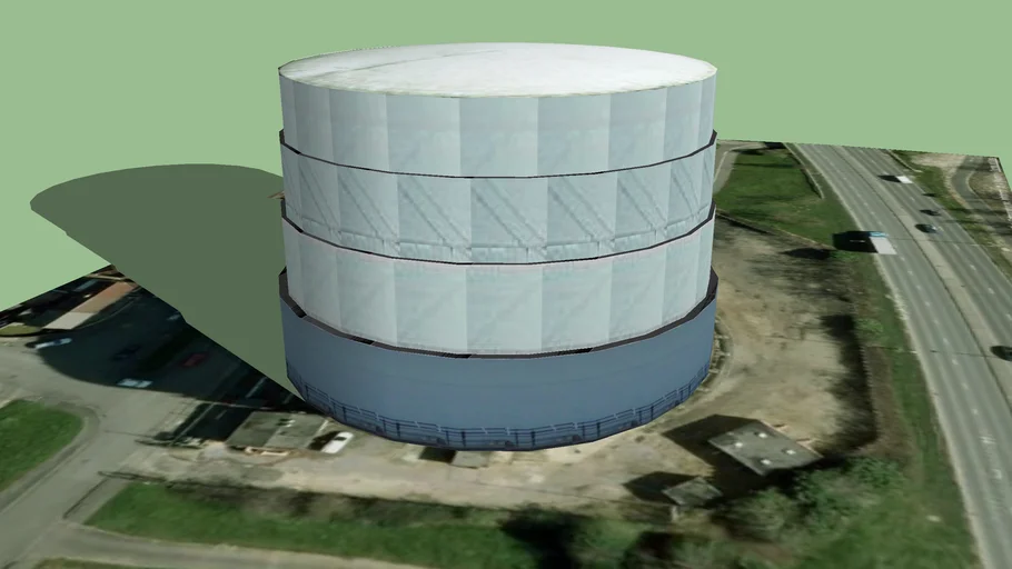 Gas Holder, Iffley Rd, Swindon | 3D Warehouse