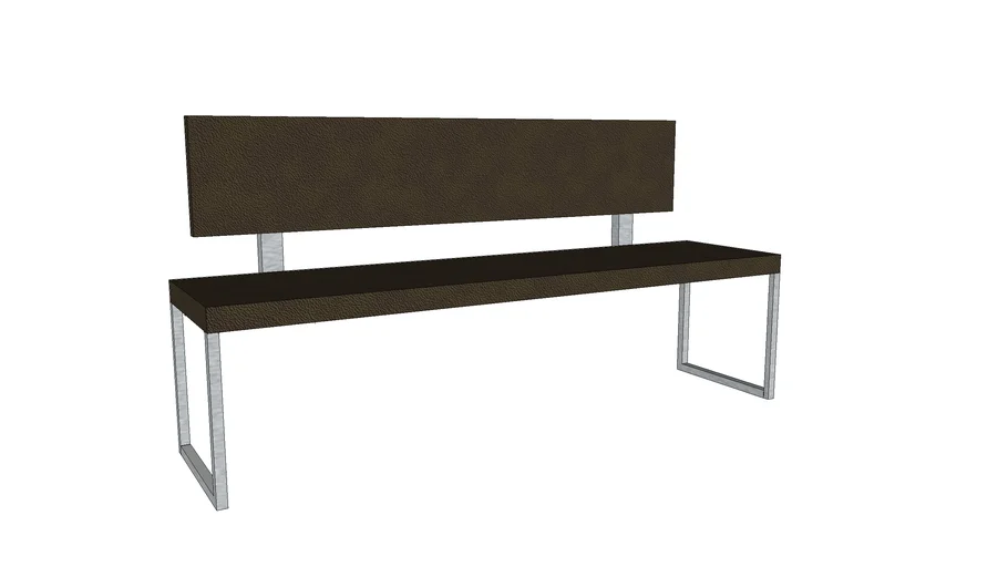 Bank - table bench | 3D Warehouse