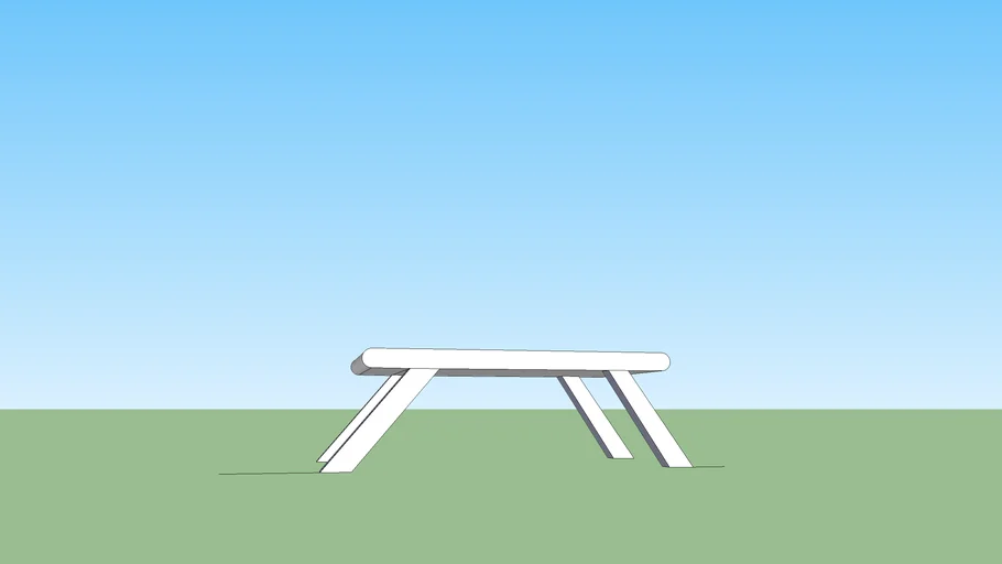 Simple Table no color | 3D Warehouse