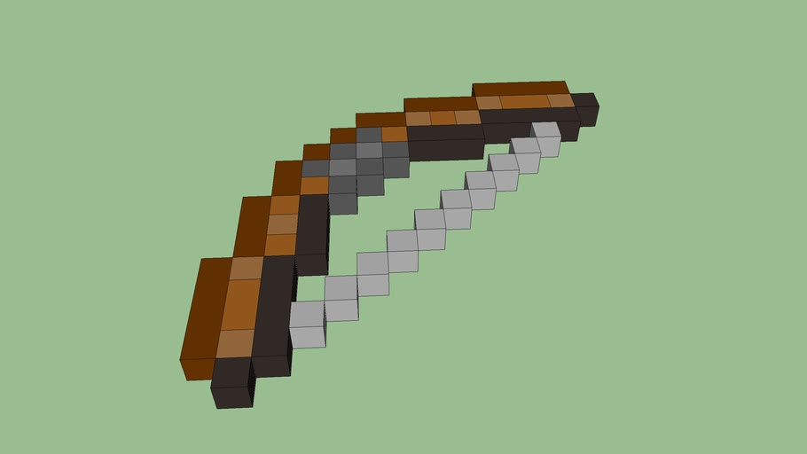 Minecraft Bow | 3D Warehouse