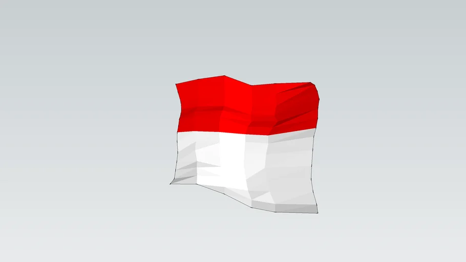 Bendera Indonesia | 3D Warehouse