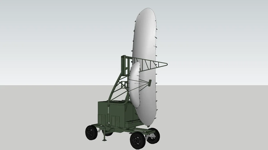 Radar 3d design | 3D Warehouse