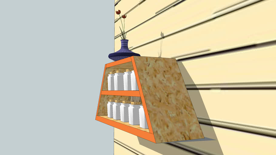 Shelf Spice Rack | 3D Warehouse