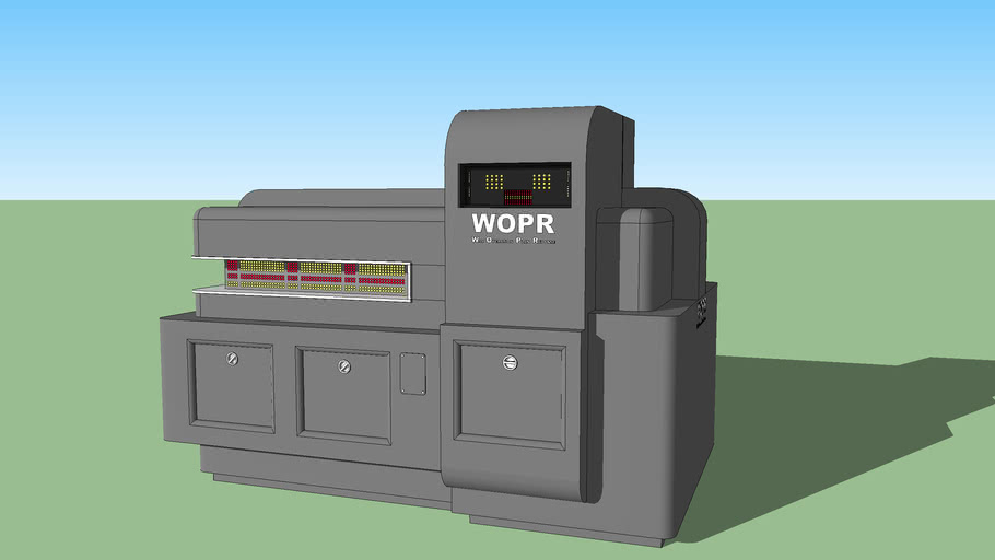 W.O.P.R. WARGAMES | 3D Warehouse