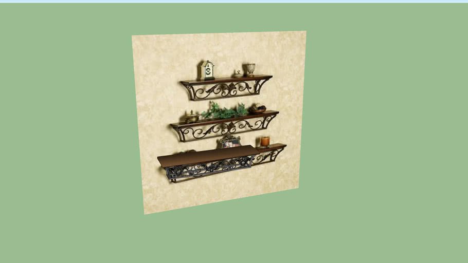 ANTIQUE WALL SHELF | 3D Warehouse