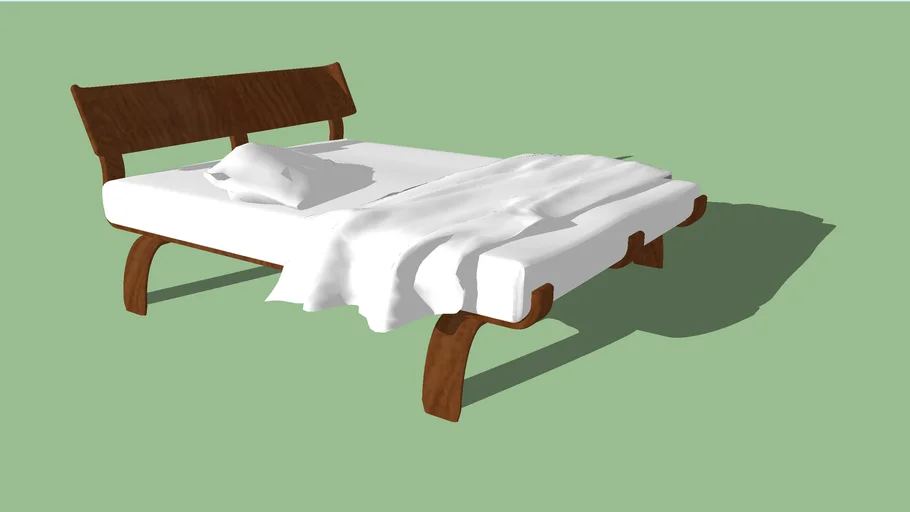 case study alpine bed/ modeled by diego llasag | 3D Warehouse