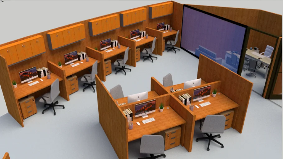 Office Apartment 3D Design | 3D Warehouse