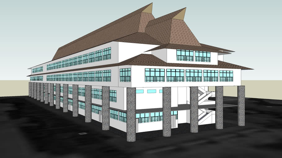 Labtek VI FT ITB | 3D Warehouse