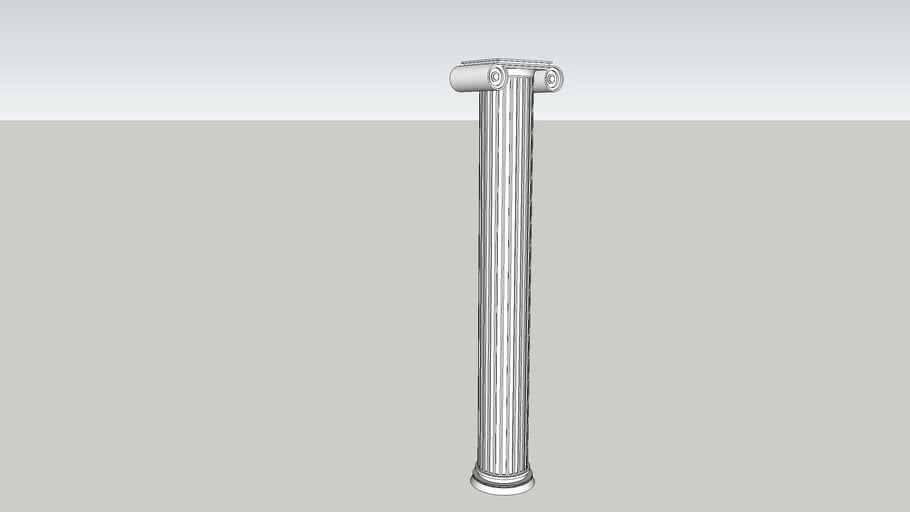 Ionic column | 3D Warehouse