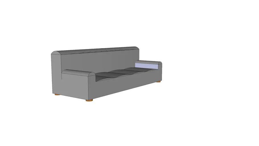 Simple couch | 3D Warehouse