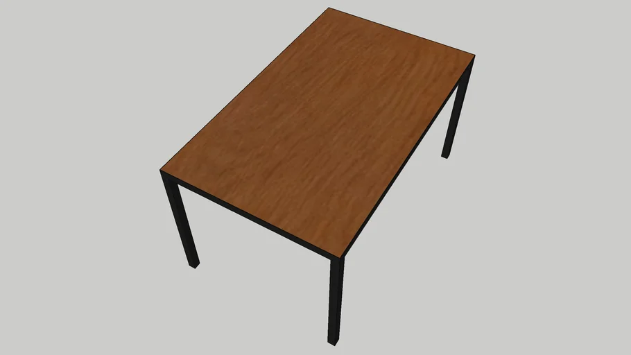Industrial Kitchen Table | 3D Warehouse