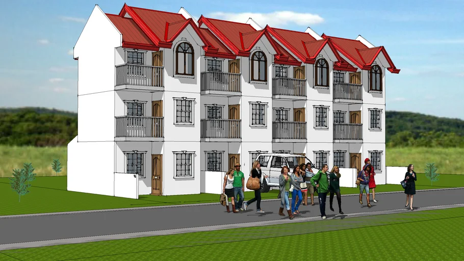 Bacoor Townhouses | 3D Warehouse