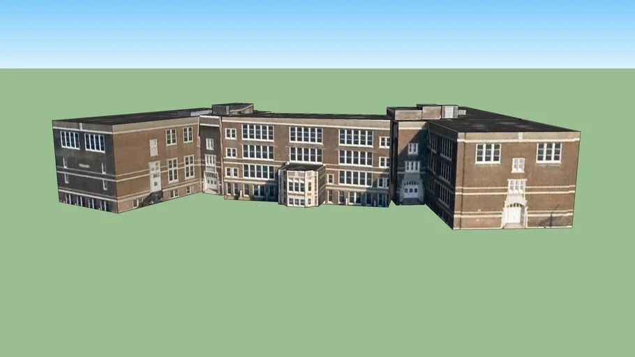 Tremont Montessori Elementary School in Cleveland, OH, USA | 3D Warehouse