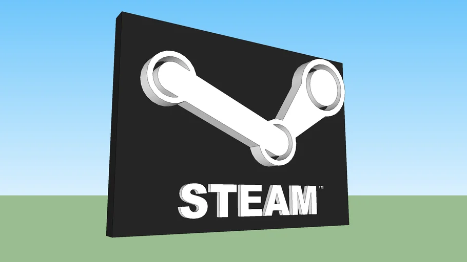 logo steam 3d | 3D Warehouse