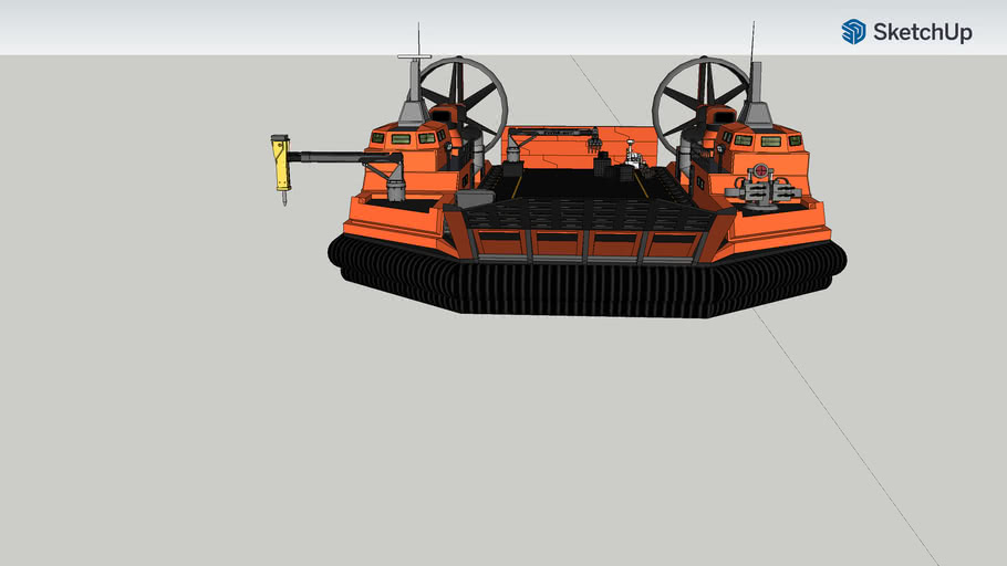 Mars hovercraft | 3D Warehouse