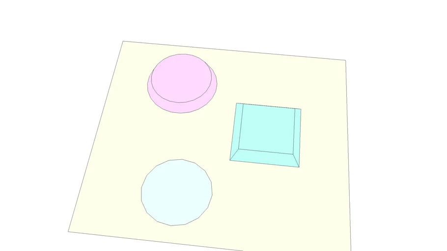 Sample Shapes for Bump Map | 3D Warehouse