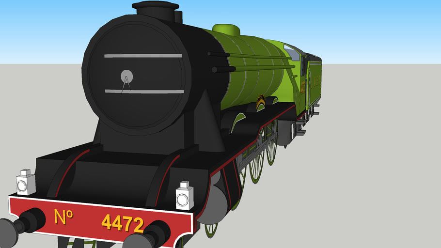 Eneroth3's LNER A3 No. 4472 Flying Scotsman | 3D Warehouse