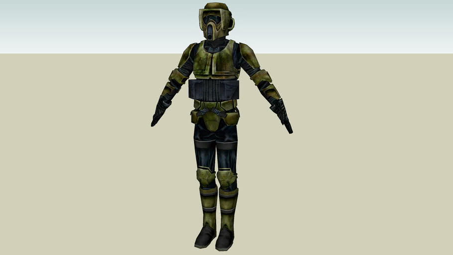 Imperial Forest Trooper | 3D Warehouse