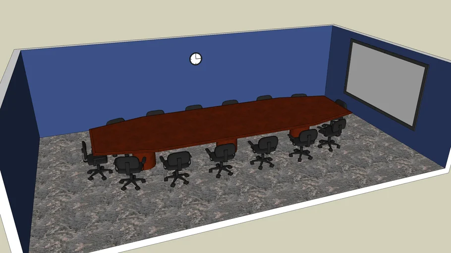 Large Conference Room | 3D Warehouse