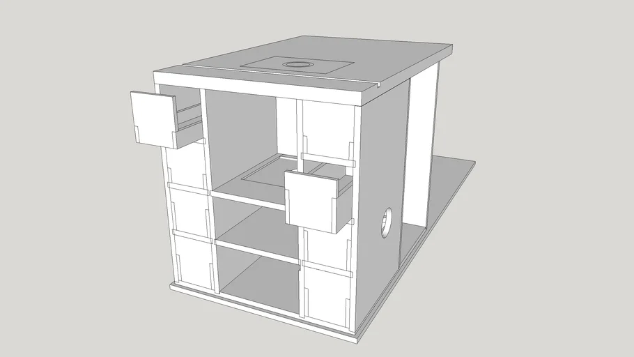 Router Table Rebuild | 3D Warehouse