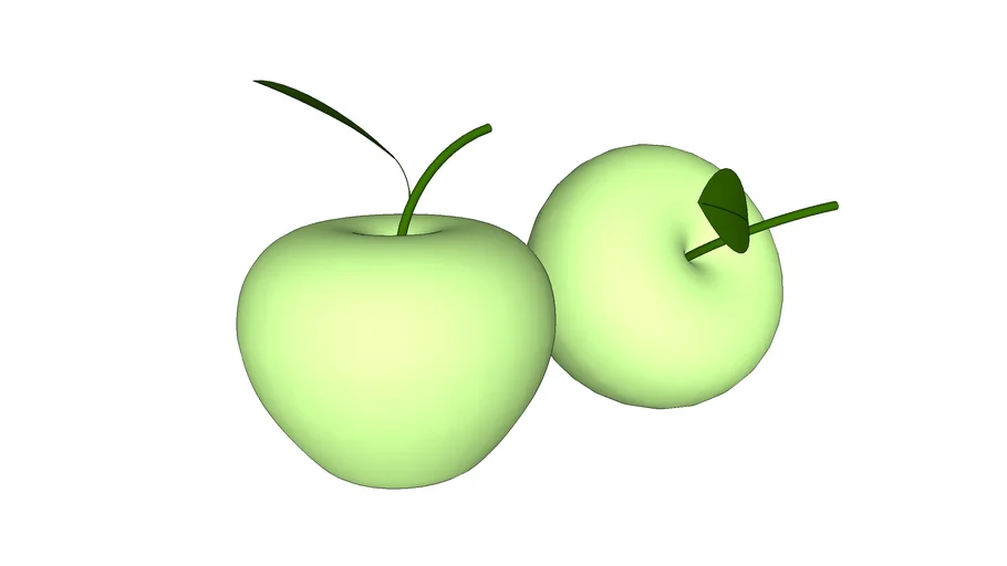apple pomme | 3D Warehouse