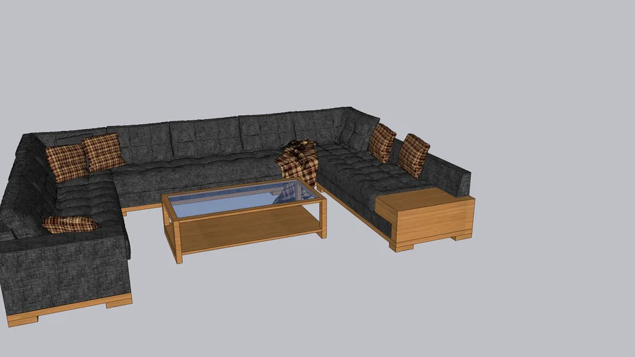 Large Sofa | 3D Warehouse