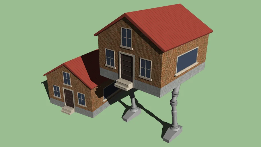 Professor Frink's run-away home (HOYVIN-GLAVIN!) | 3D Warehouse