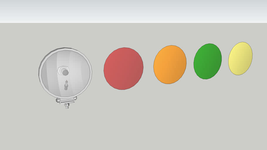 Fog Light With Strobes | 3D Warehouse