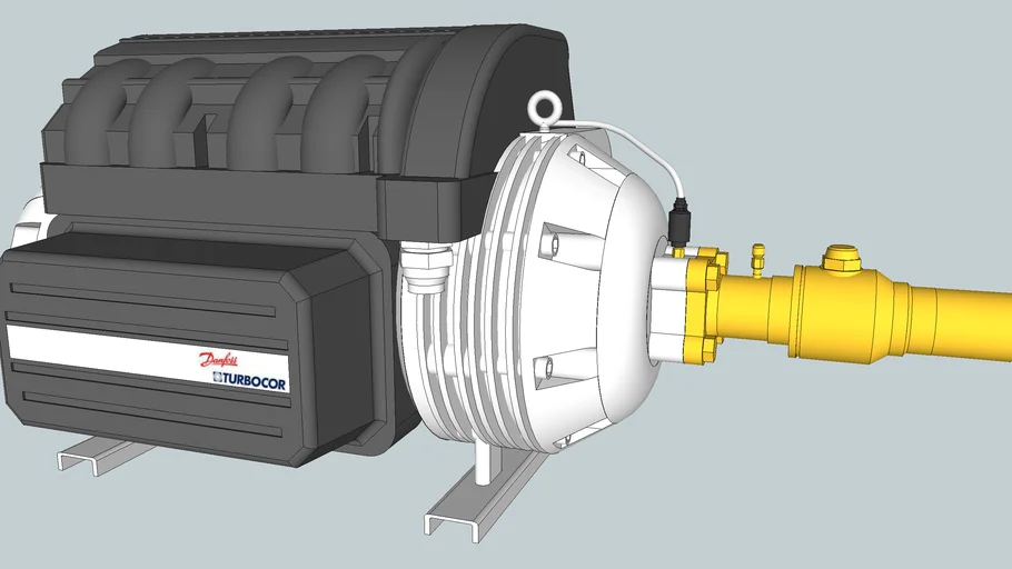 Turbocor compressor | 3D Warehouse