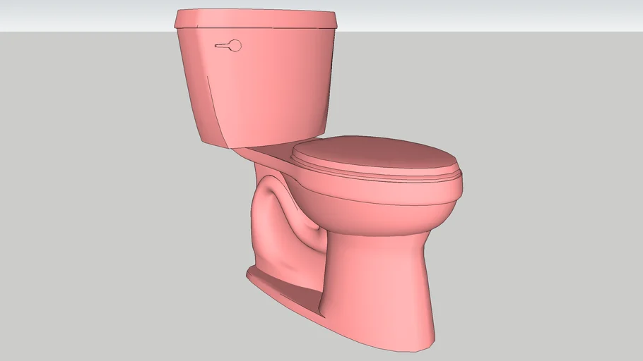 Pink Toilet | 3D Warehouse