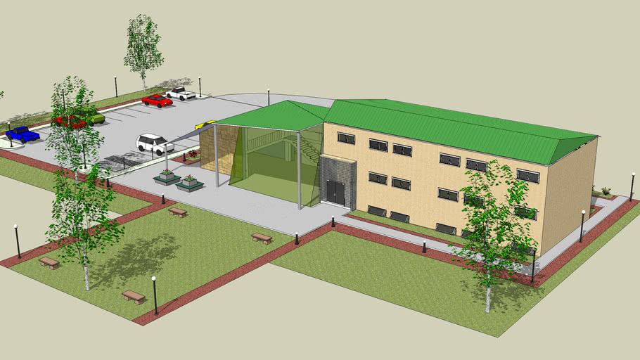 Educational Center 'RASADNIK', Skopje, Macedonia | 3D Warehouse