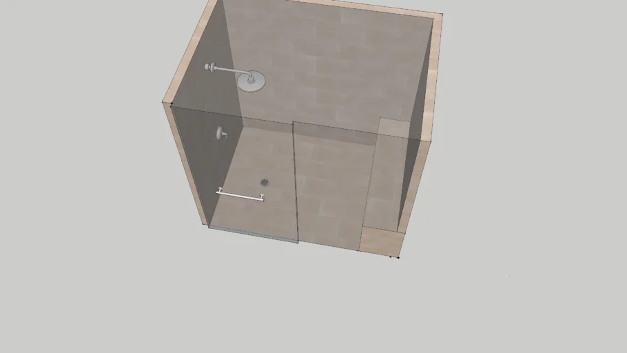 Walk In Shower | 3D Warehouse