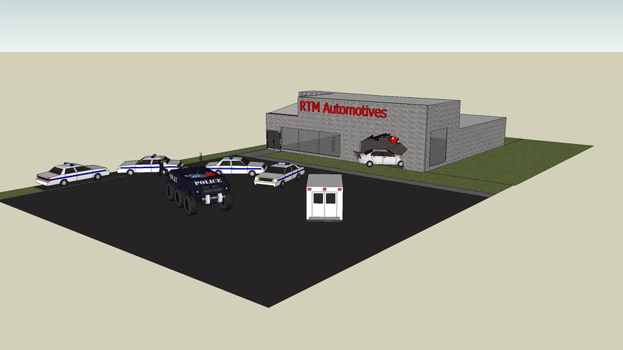 Shootout at RTM Automotives | 3D Warehouse