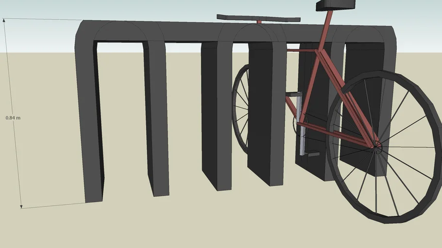 Bike 3d Model Sketchup 3D Bicycle Model | Sketchup Bicycle Model