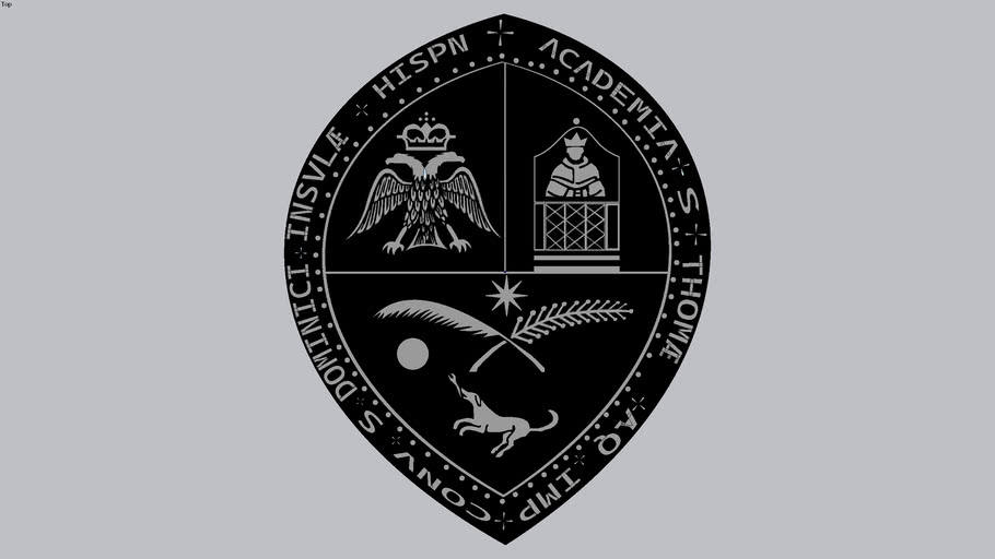 Logo UASD universidad autonoma de santo domingo | 3D Warehouse