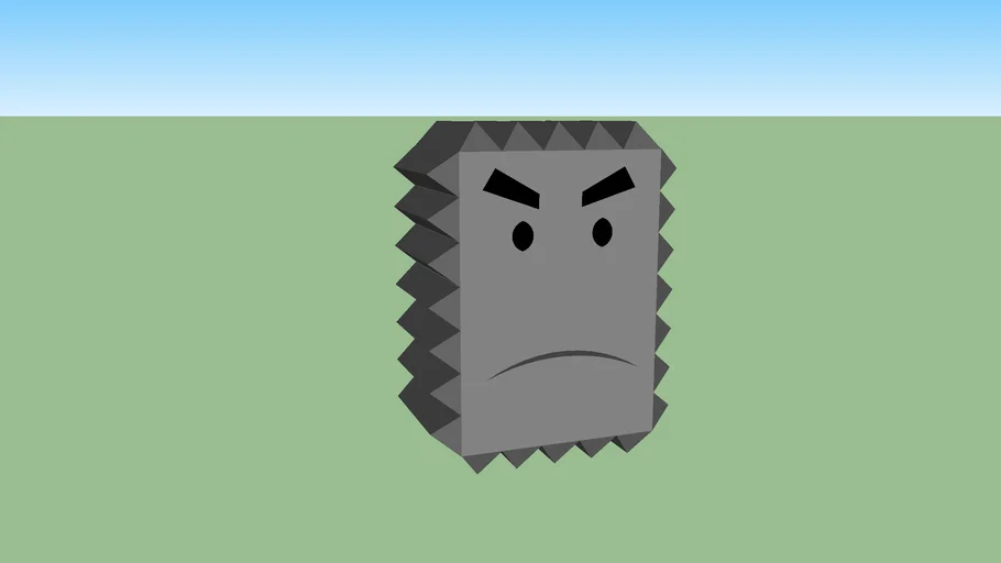 Mario: thwomp | 3D Warehouse