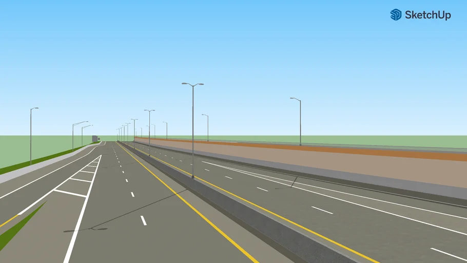 WISDOT Freeway 1 | 3D Warehouse