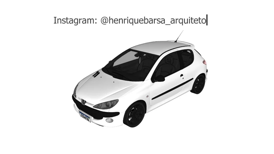 Peugeot 206 | 3D Warehouse