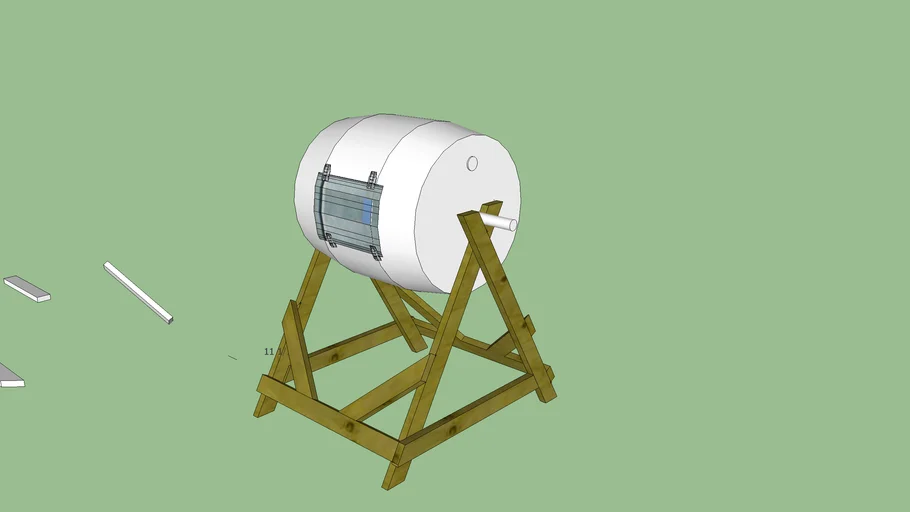 compost tumbler | 3D Warehouse
