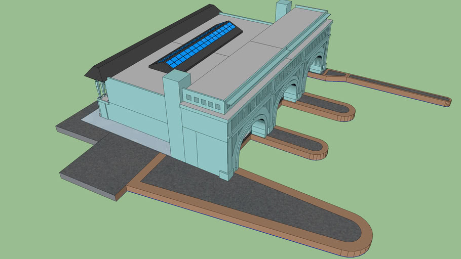 Battery Maritime Building | 3D Warehouse