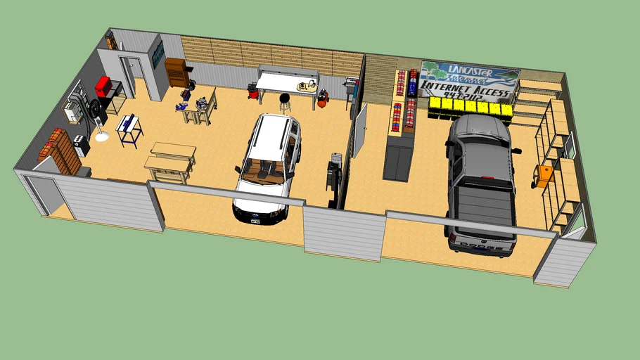 Shop Design | 3D Warehouse