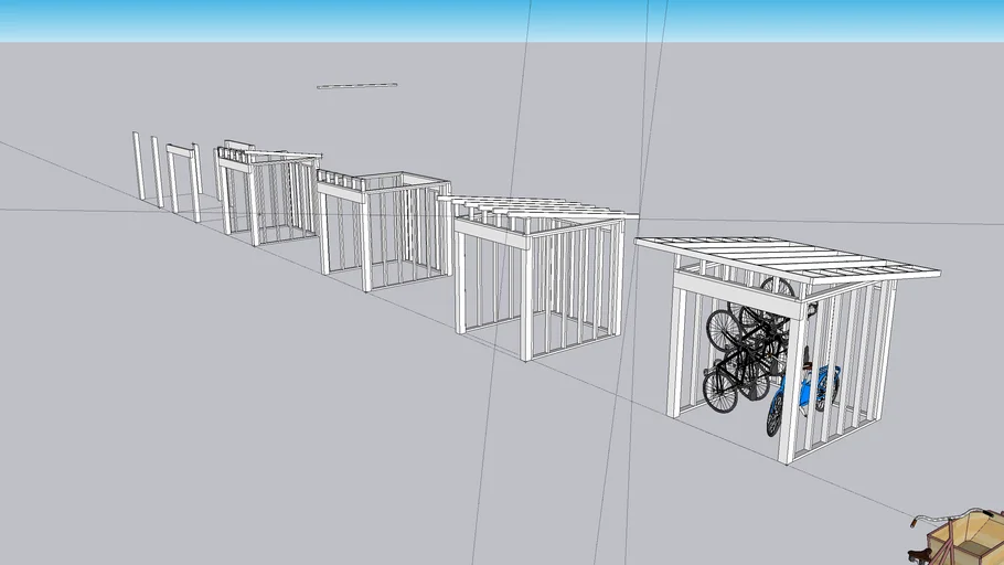 David Moskovitz Shed 7'x8' | 3D Warehouse