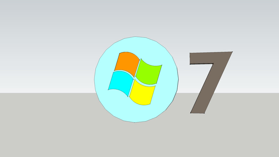Windows 7 Start Button | 3D Warehouse