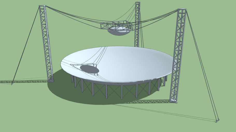Radio Telescope | 3D Warehouse