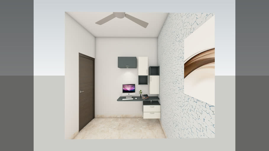 study unit modern design | 3D Warehouse