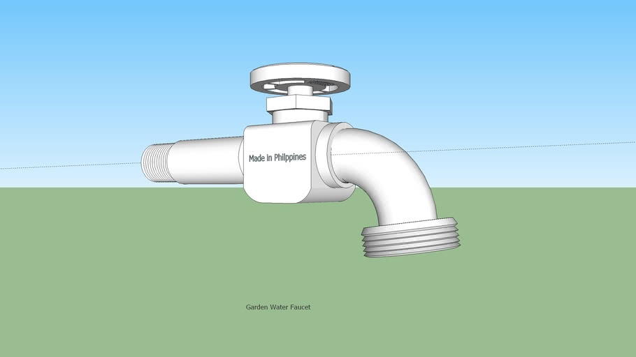 Garden Water Faucet | 3D Warehouse