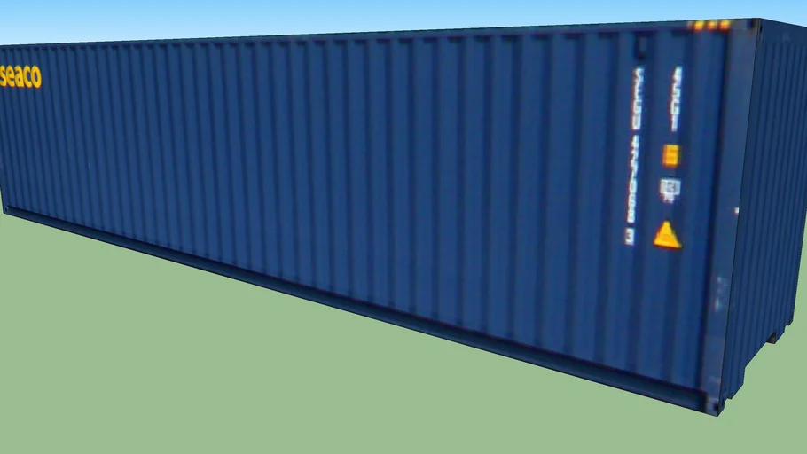 SEACO Container 40' | 3D Warehouse
